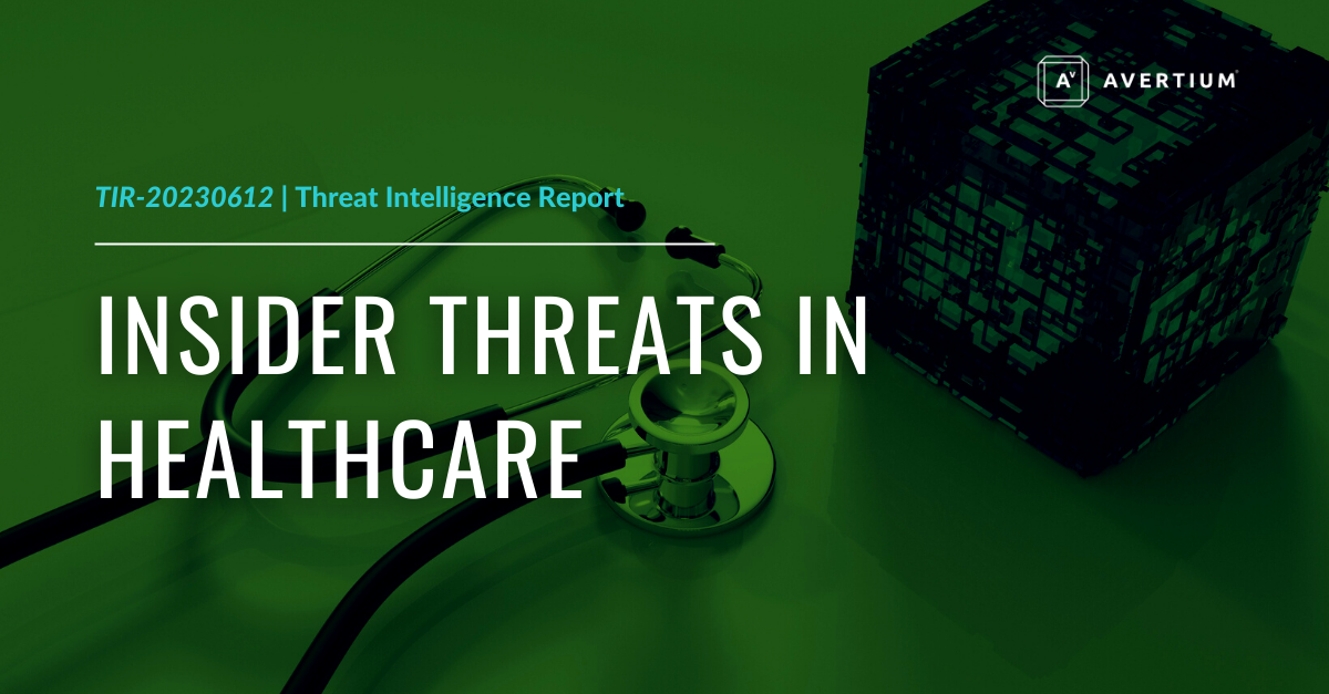 Insider Threats In Healthcare